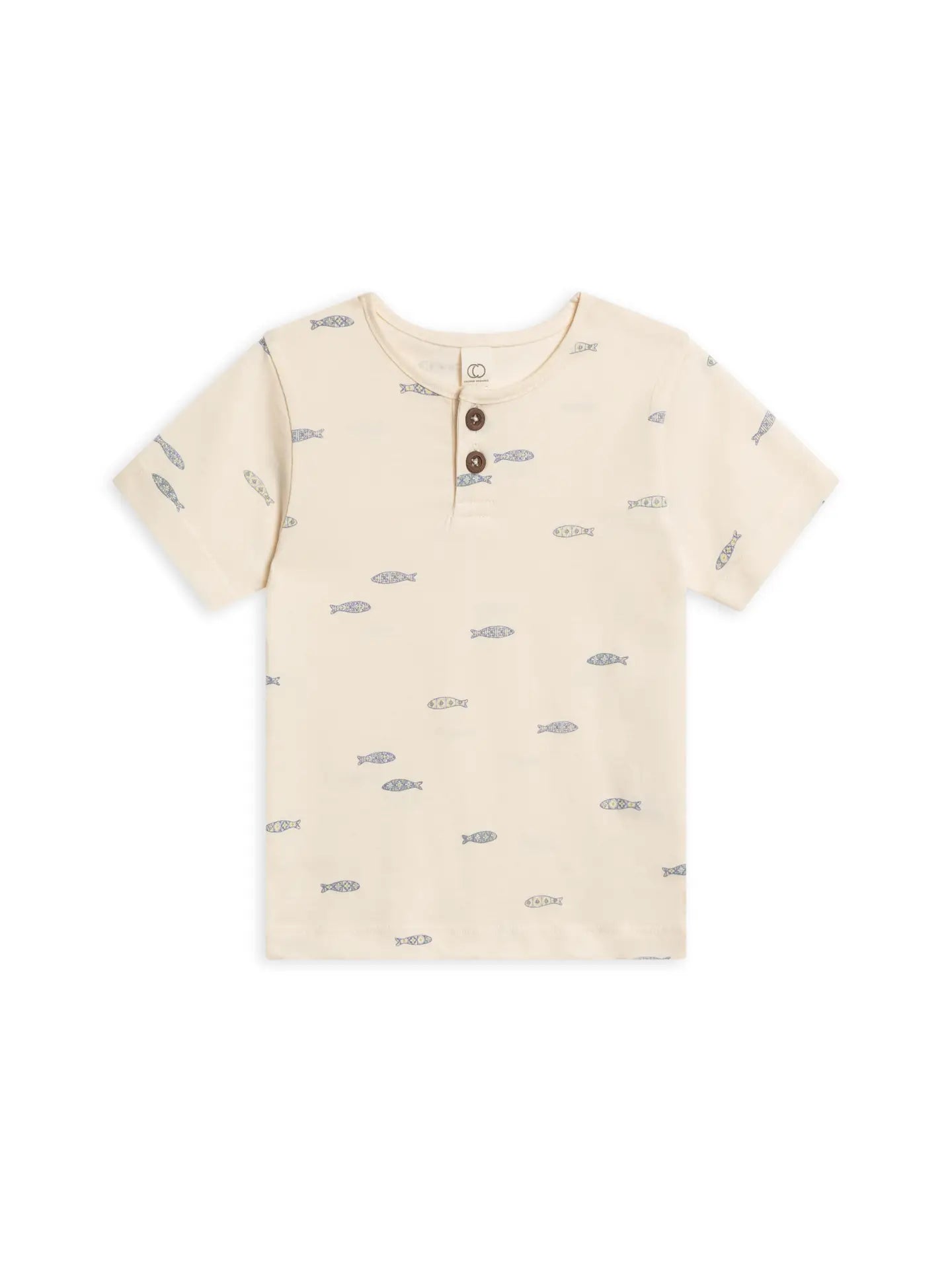 Organic Fish Henley – Heart of Gold Kids