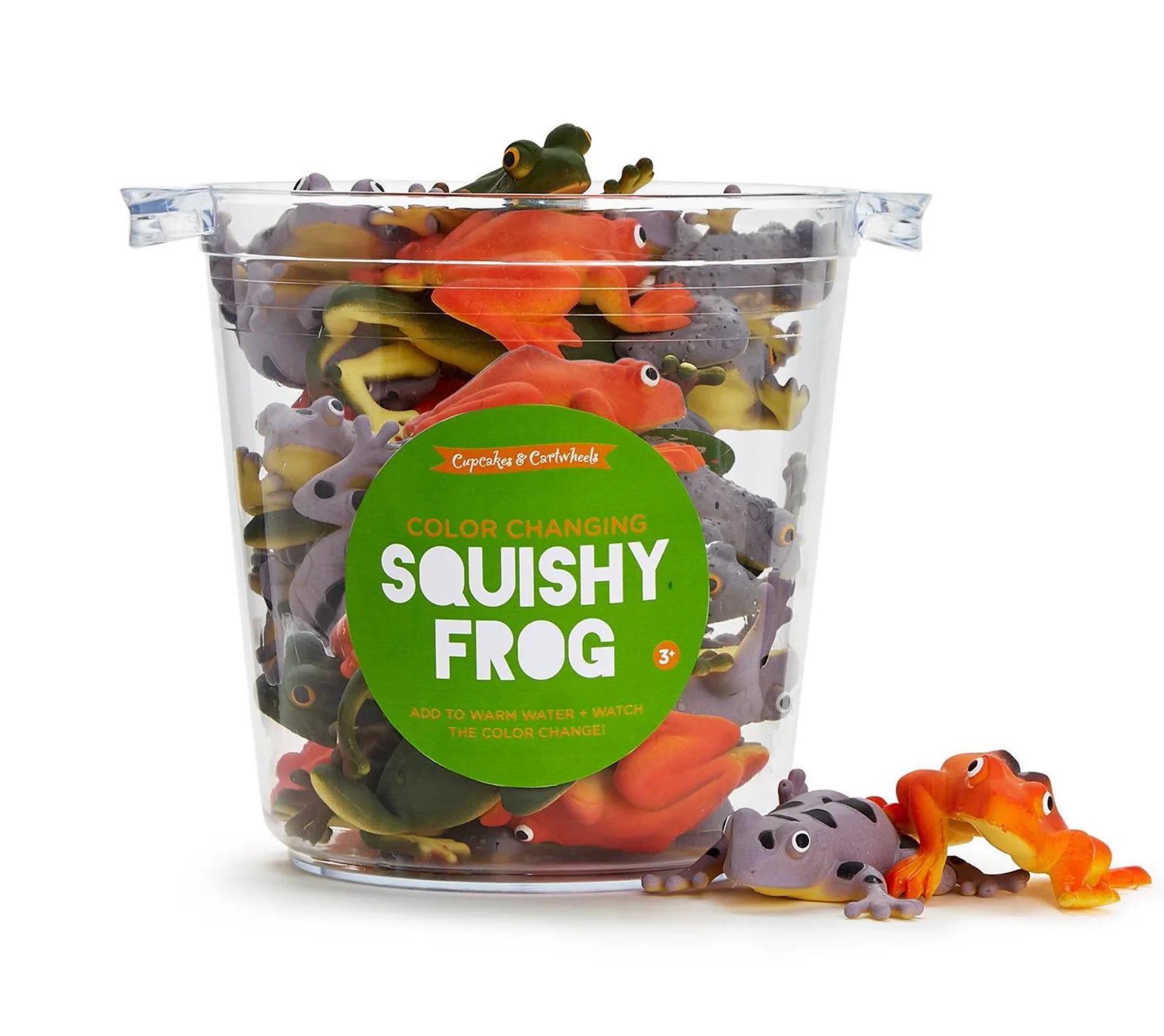 Color Changing Squeeze Frog – Heart of Gold Kids