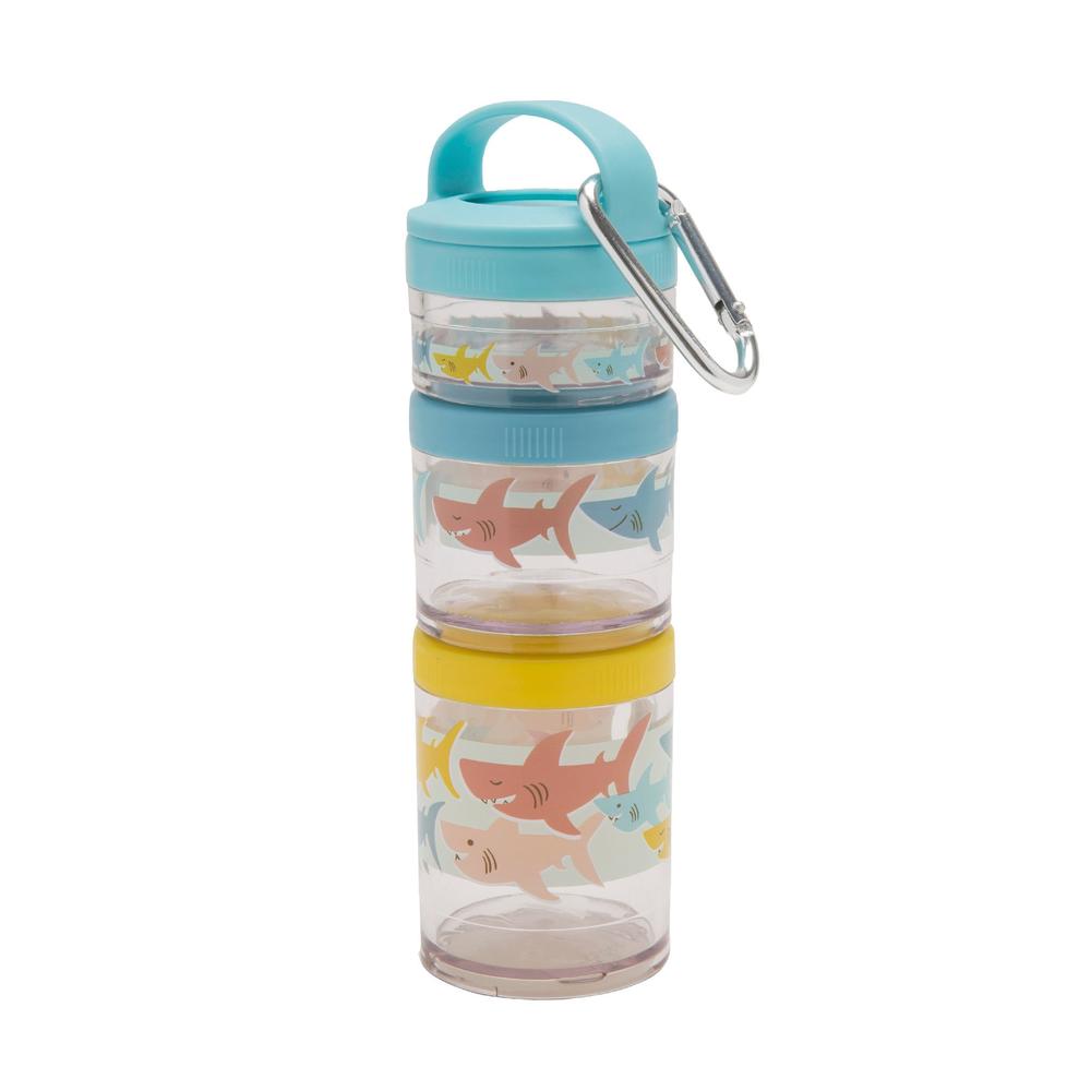 Twist & Snack Stacker | Smiley Shark – Heart of Gold Kids
